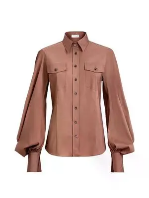 Brunello Cucinelli Balloon Sleeve Tops