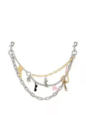 Marc Jacobs Charm Chain Strap - Neutrals
