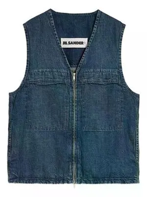 Jil Sander Classic Vests For Men