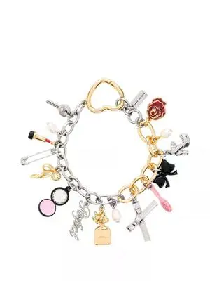 Marc Jacobs The Perfect Imperfect Charm Bracelet - Silver