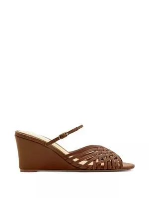 Alexandre Birman Woven Mules Clogs For Women