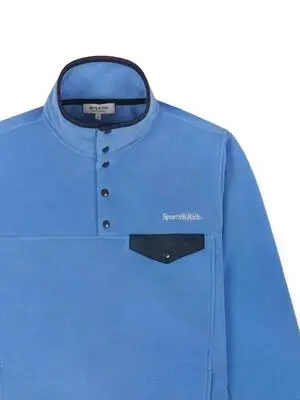 Sporty & Rich Logo-embroidered Jumper