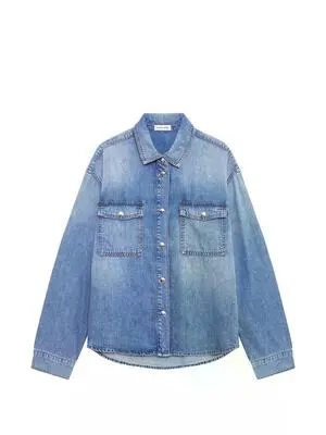 ANINE BING Paxton Button-up Shirt - Blue
