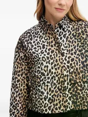 OUI Animal-print Shirt