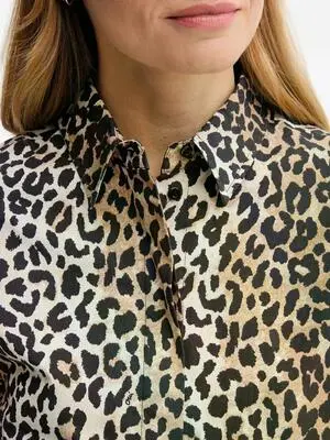 OUI Animal-print Shirt