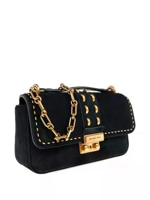 Michael Kors Tribeca Chain Embellished Tote - Black