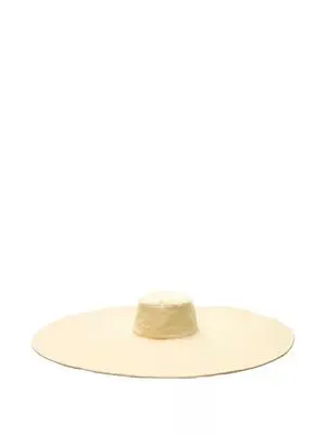Blumarine Wide-brim Sun Hat - Neutrals