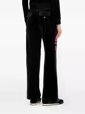 Juicy Couture Drawstring-waist Flared Track Pants