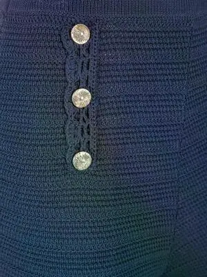 TWINSET Buttoned Crochet Trousers