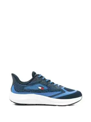 Tommy Hilfiger Logo-plaque Sneakers - Blue