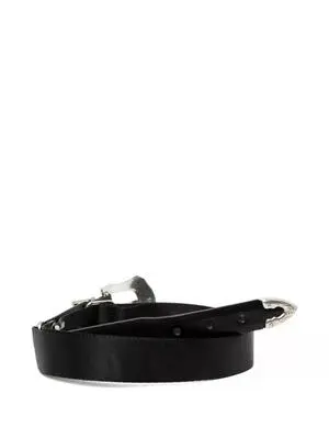 Toga Buckle Leather Belt