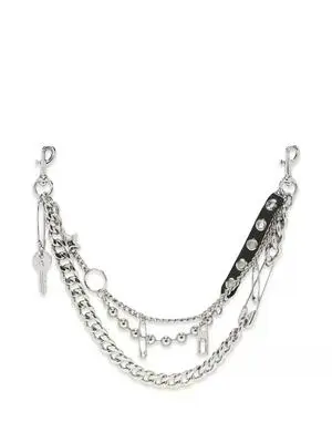 Marc Jacobs Grommet Charm Chain Shoulder Strap - Neutrals