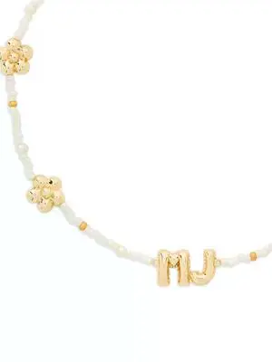 Marc Jacobs The Balloon Beaded Necklace - Gold