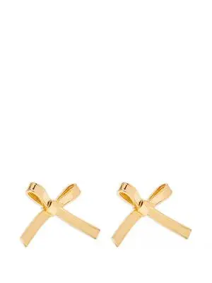 Marc Jacobs Bow Earrings - Gold
