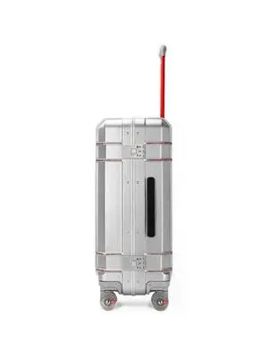 DIESEL® Medium Embossed-logo Trolley - Silver