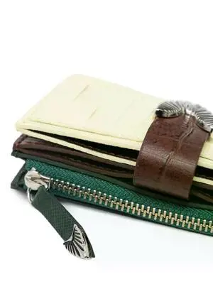 Toga Zip Leather Cardholder