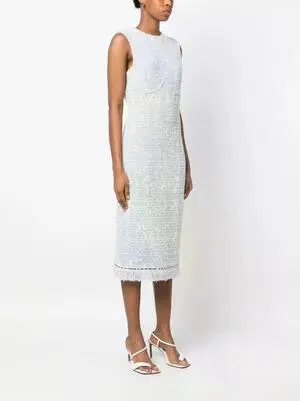 Givenchy 4g Jacquard Tweed Dress