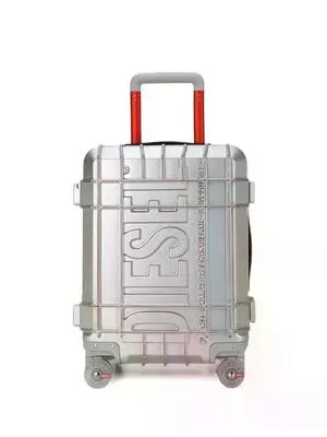 DIESEL® Embossed Trolley Luggage - Grey