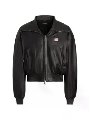 Dolce & Gabbana Nappa Leather Jacket
