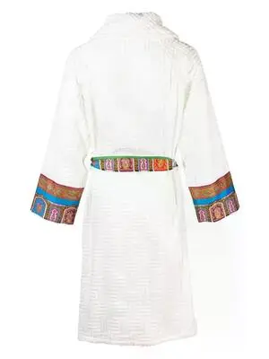 Etro Abtract-trim Cotton Bathrobe