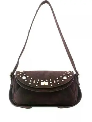 Sandro Embellishment Flap Shoulder Bag