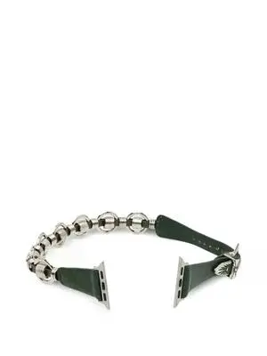 Toga Ring Detail Leather Watch Strap