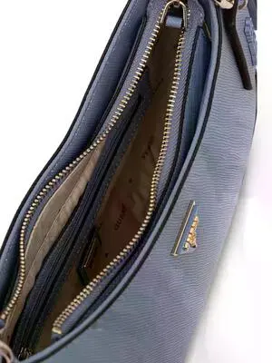 Guess Triangle-logo Charm Satchel
