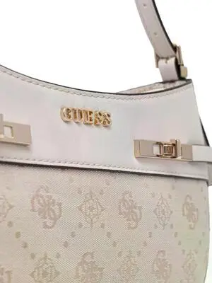 Guess Monogram Hardware Tote Bag