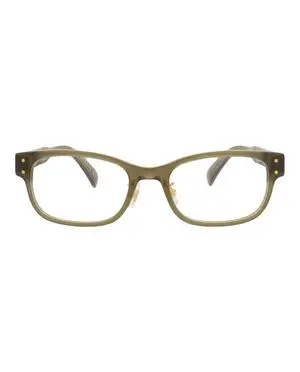 Dunhill Acetate Square Frame Optical Frames - Brown Brown Transparent (du0047oa/30012305/004)