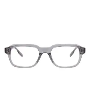 Montblanc Square Frame Acetate Optical Frames - Grey Grey Transparent (mb0202o/30012101/002)