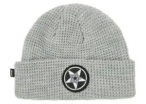PALACE Calm It Mosher Beanie - Light Grey Marl