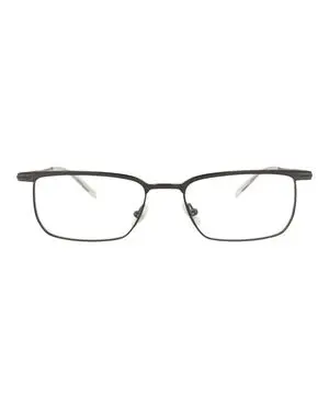 Montblanc Square-frame Metal Optical Frames - Ruthenium Ruthenium Transparent (mb0219o/30012171/003)