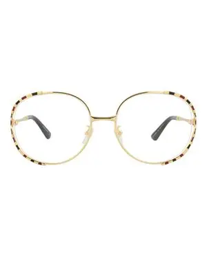 Gucci Round-frame Metal Optical Frames
