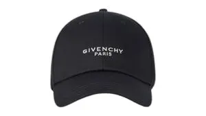 Givenchy Paris Curved Cap - Black