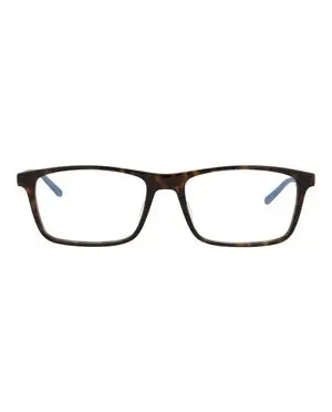 Montblanc Square-frame Acetate Optical Frames - Havana Ruthenium Transparent (mb0120o/30009081/006)
