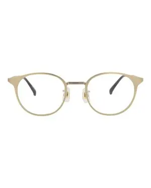 Dunhill Round Frame Titanium Optical Frames - Gold Gold Transparent (du0044o/30012381/004)