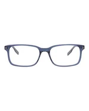 Montblanc Square Frame Acetate Optical Frames - Blue Blue Transparent (mb0152o/30010169/003)