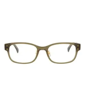 Dunhill Square Frame Acetate Optical Frames - Brown Brown Transparent (du0047oa/30012305/008)