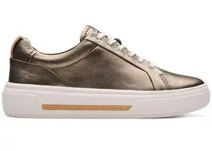 Clarks Hollyhock Walk Sneakers - Metallic