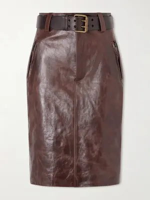 Women's Saint Laurent Brown Bottoms