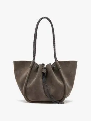 Proenza Schouler Large Ruched Tote Graphite