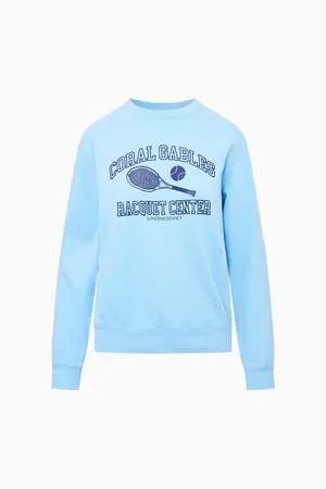 LoveShackFancy First Port Coral Gables Racquet Center Sweatshirt