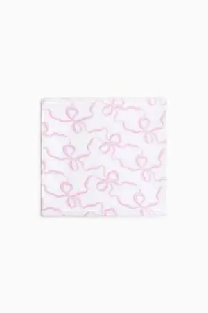 LoveShackFancy Cotton Wash Cloths - Pink Bonnet