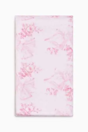 LoveShackFancy Cotton Bath Towel - Peach Fuzz