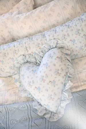 LoveShackFancy Pointelle Throw Blanket - Rosewater