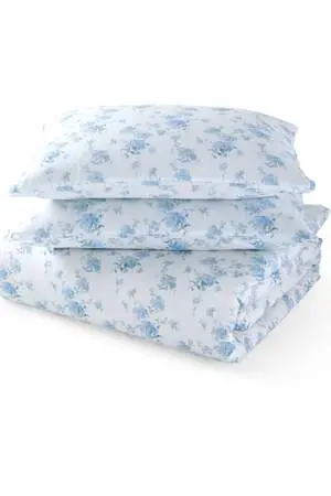LoveShackFancy Floral Duvet Cover + Sham Set - Moonlight Shadow