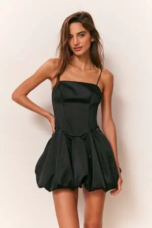 LoveShackFancy Salna Mini Bubble Dress