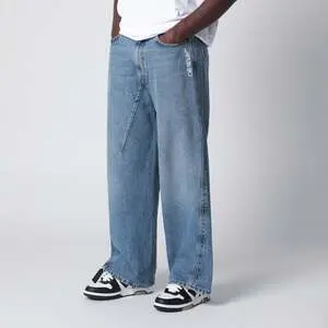 OFF-WHITE™ Wide-leg Jeans With Logo