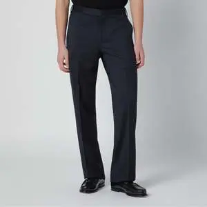 LARDINI Virgin Wool Trousers - Blue