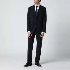 Dsquared2 Navy Single-breasted Suit In Wool Blend - Blue
